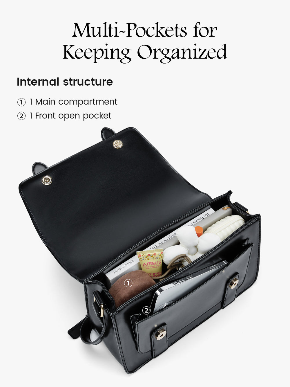 Vintage Beauty: Jane Messenger Bag for Women - Classic & Stylish– Ecosusi