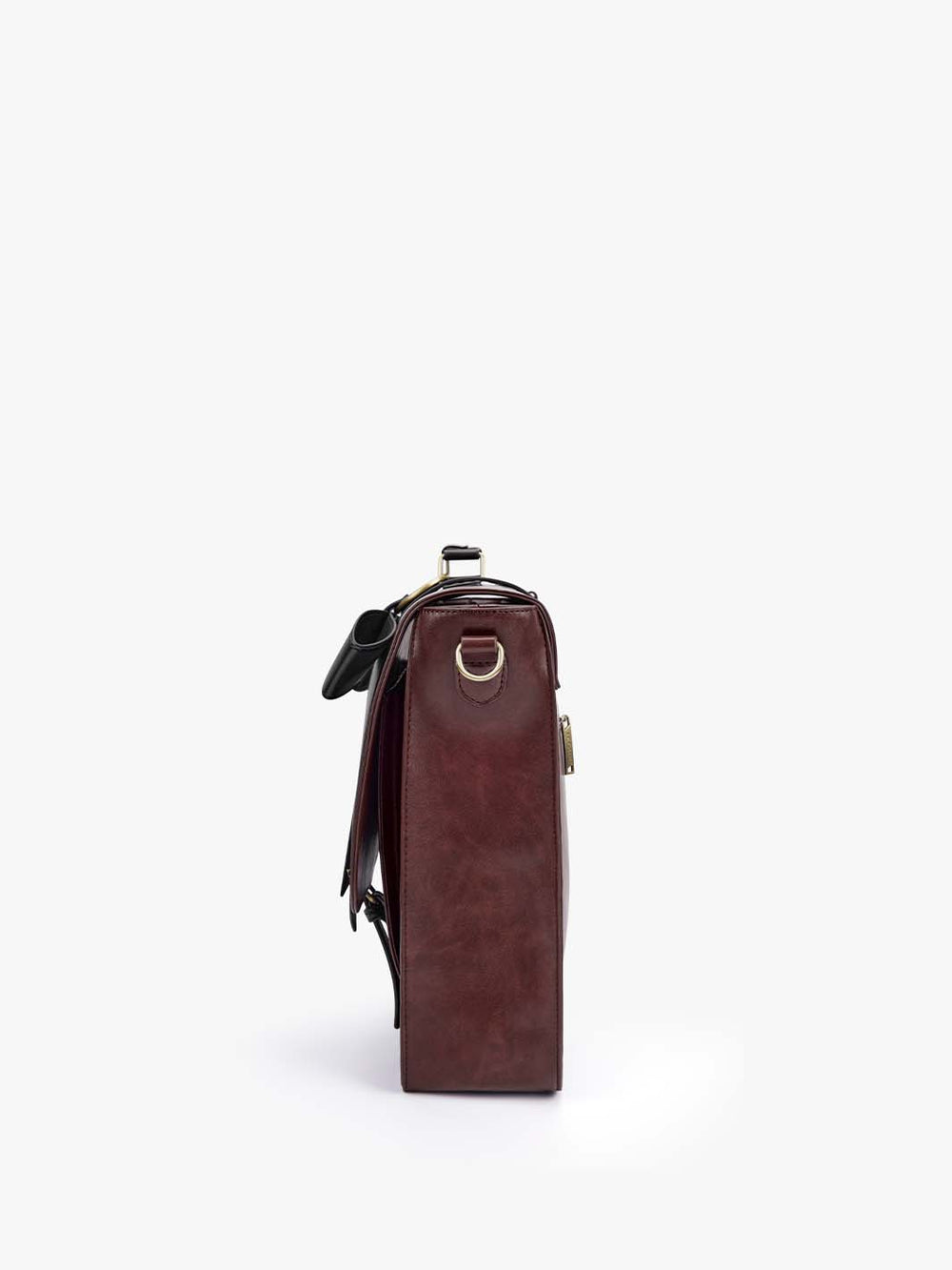 Ecosusi Vintage Leather Backpack & Laptop Bag | Classic Bow Briefcase
