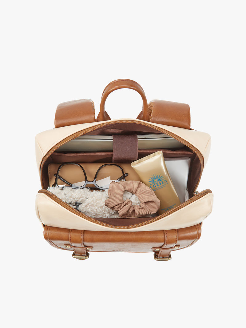 Scarlett Flip Zipper Vegan 15.6-Inch Backpack– Ecosusi