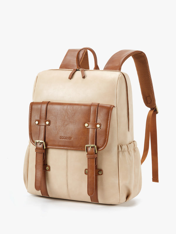 Scarlett Flip Zipper Vegan 15.6-Inch Backpack– Ecosusi