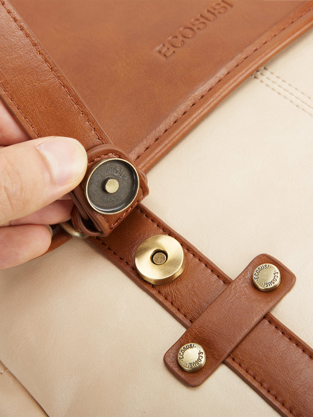 Scarlett Flip Zipper Vegan 15.6-Inch Backpack– Ecosusi