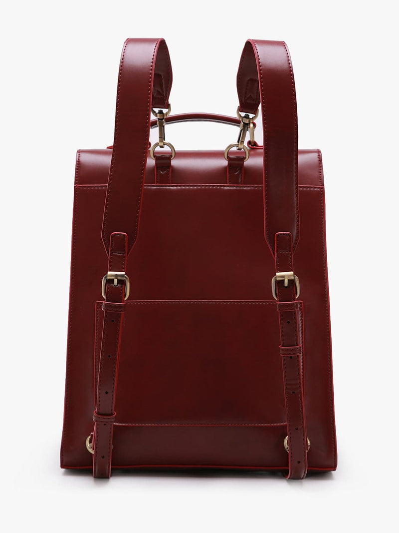 Best Women's Vintage Laptop Backpack - Retro Laptop Bag - ECOSUSI